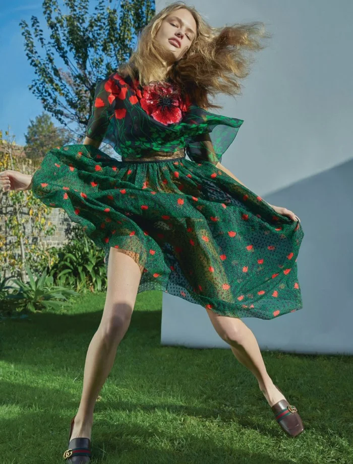 Kai Z Feng Snaps 'New Season, New Cool' Bohemian Looks For Elle UK February 2016 — Anne of ...