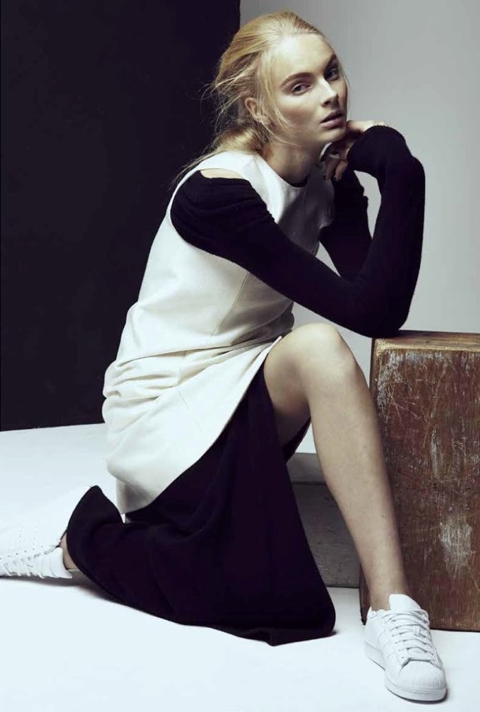 Julia Schneider Wears 'A MInimal Attitude' By Joseph Degbadjo For Elle ...