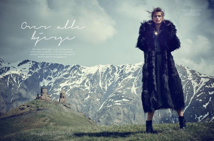 Regitze Christensen Fronts 'Over Every Mountain' By Sean McMenomy For ...