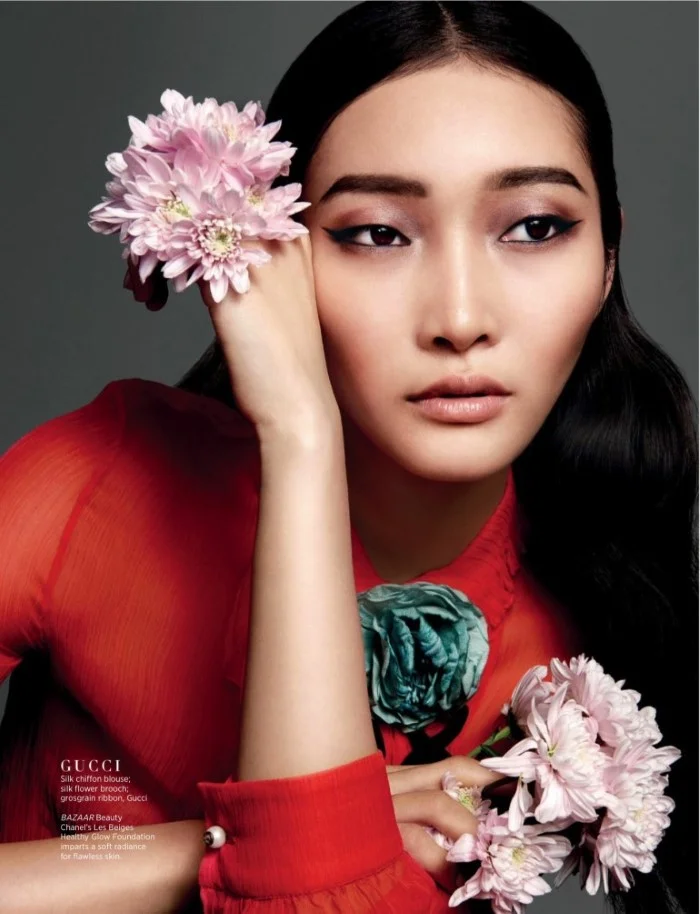 Jisu Hong Is A Blooming Beauty Lensed By Yu Tsai For Harper's Bazaar Singapore — Anne of ...