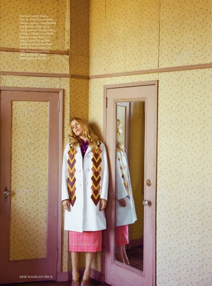 Dree Hemingway Wears 'Fine Vintage' In Erick Madigan-Heck Images For ...