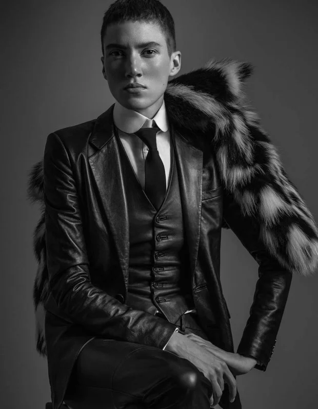 Tamy Glauser Is Fierce In Raphael Delorme & Thierno Sy Images For ...