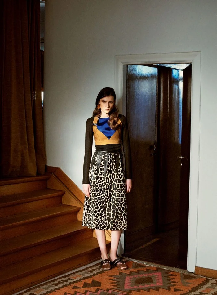 Irina Djuranovic Poses For Serge Leblon For Vogue Turkey March 2016 ...