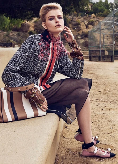 Louise Parker Is 'The Player' Lensed By Beau Greely For Harper's BAzaar ...