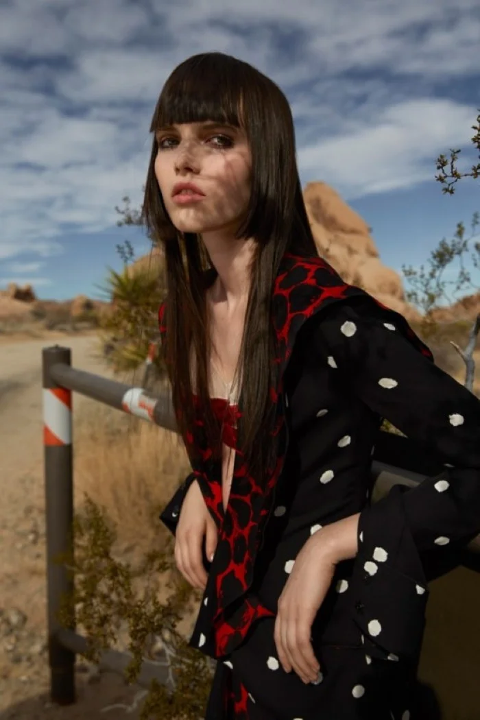 Lily Stewart Gets Ruffled In 'Twisted Romance" For Vogue China April ...