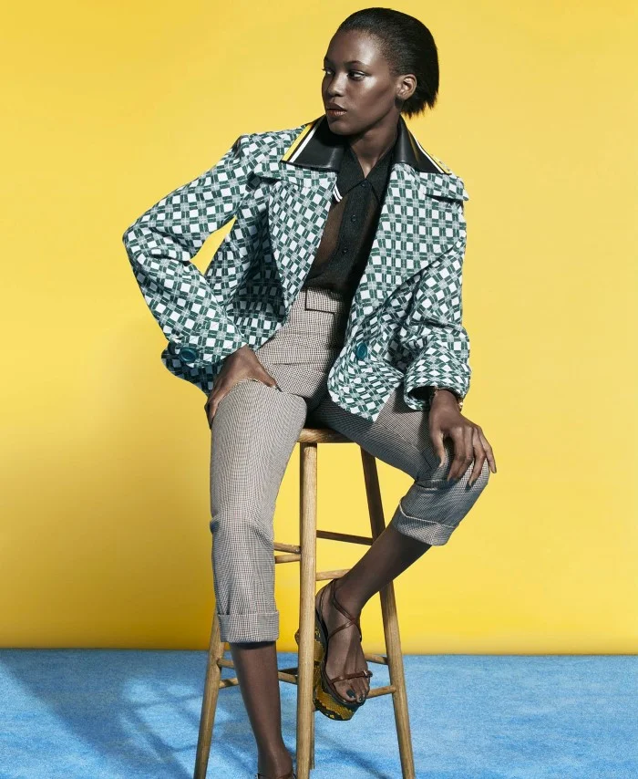 Kai Newman Fronts 'Neutral Zone' Lensed By Liz Collins For Elle US ...