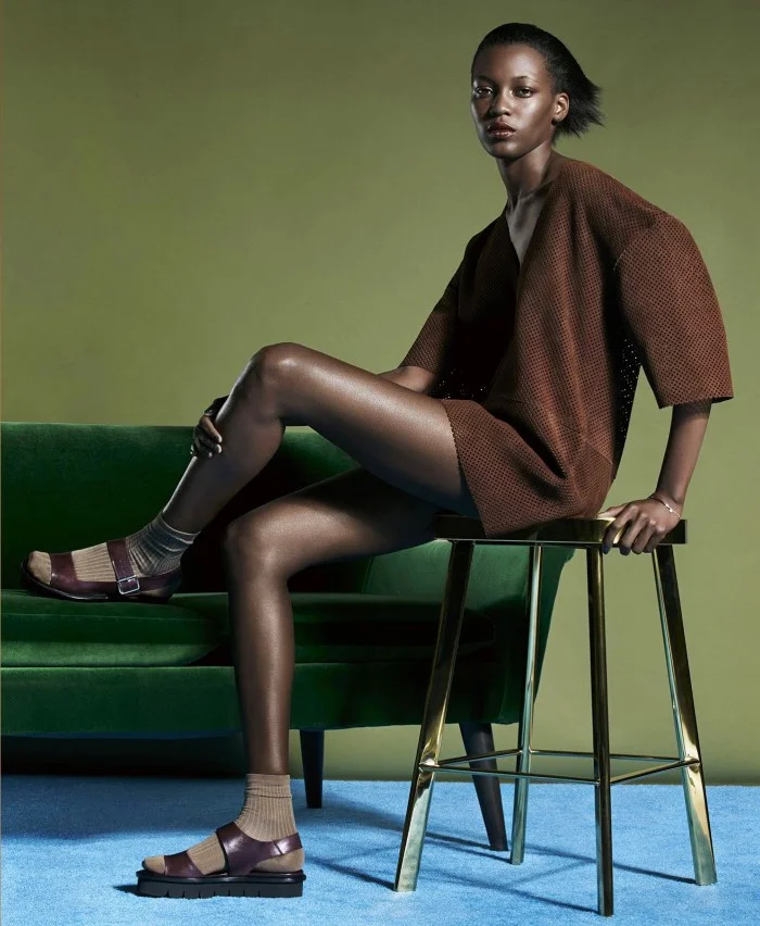 Kai Newman Fronts 'Neutral Zone' Lensed By Liz Collins For Elle US ...
