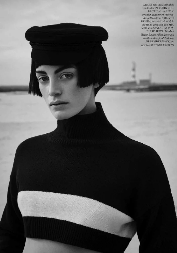 Milly Simmons Is Lensed By Pasquale Abbattista In 'New Marine' For Elle ...