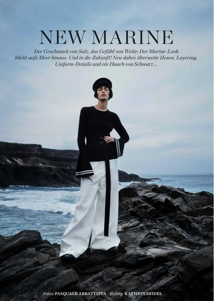 Milly Simmons Is Lensed By Pasquale Abbattista In 'New Marine' For Elle ...