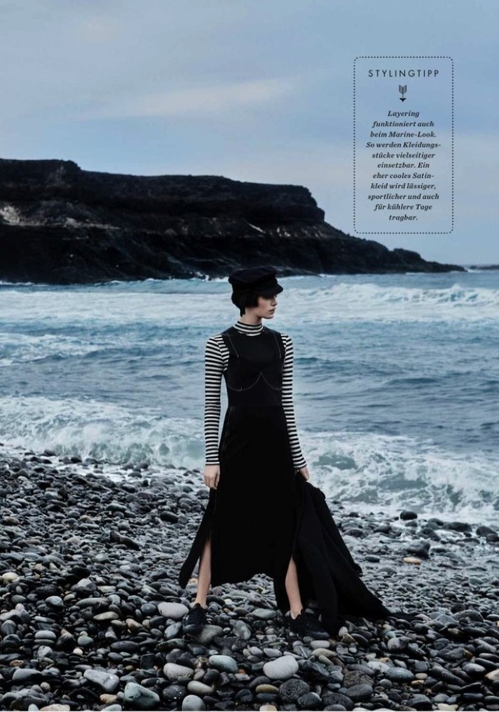 Milly Simmons Is Lensed By Pasquale Abbattista In 'New Marine' For Elle ...