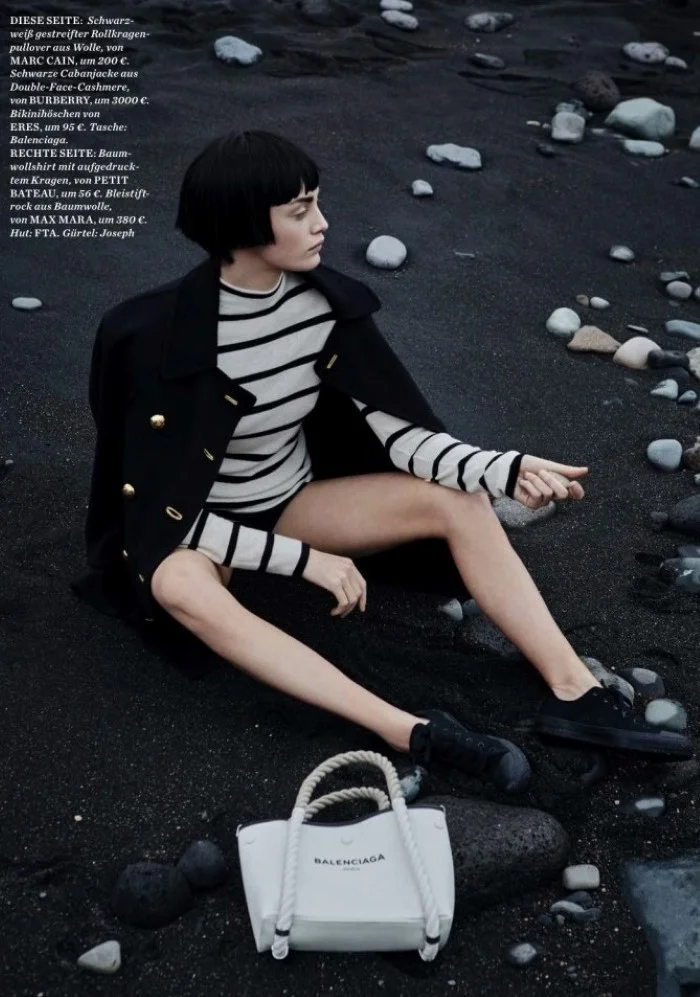 Milly Simmons Is Lensed By Pasquale Abbattista In 'New Marine' For Elle ...