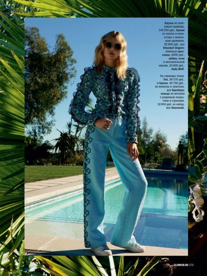 Isabelle Sauer Is Nature Girl Lensed By Asa Tallgard For Glamour Russia ...
