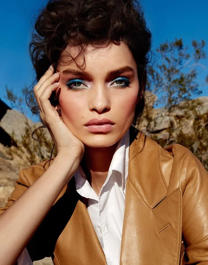 Luma Grothe Is Desert Beauty In Yu Tsai Images Harper's Bazaar ...