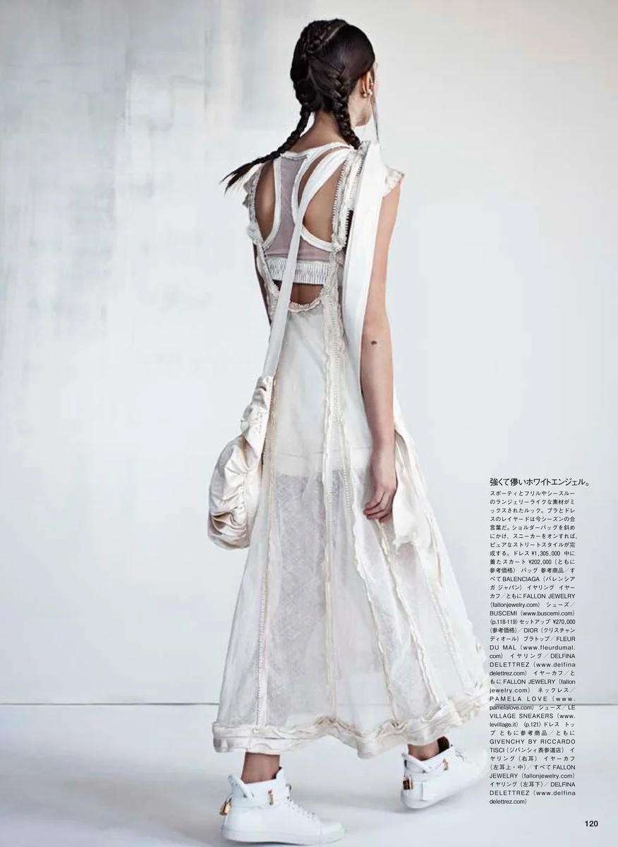 Zuzu Tadeushuk Wears 'Sheer Confidence' Lensed By Steven Pan By Vogue ...