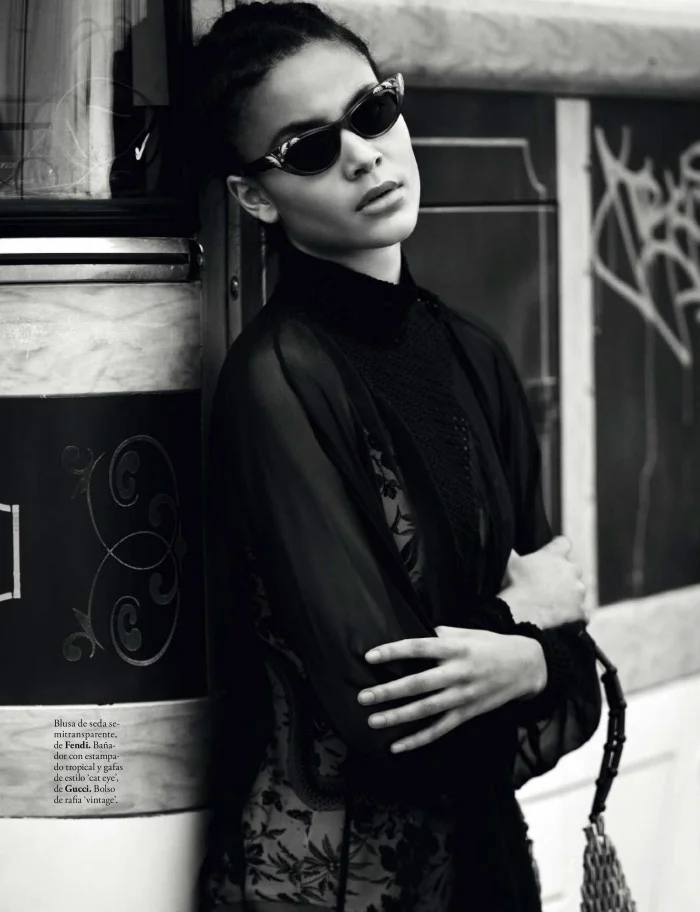 Kyra Green Feels Heat In 'Miami vice' Lensed By Ben Morris For Elle ...