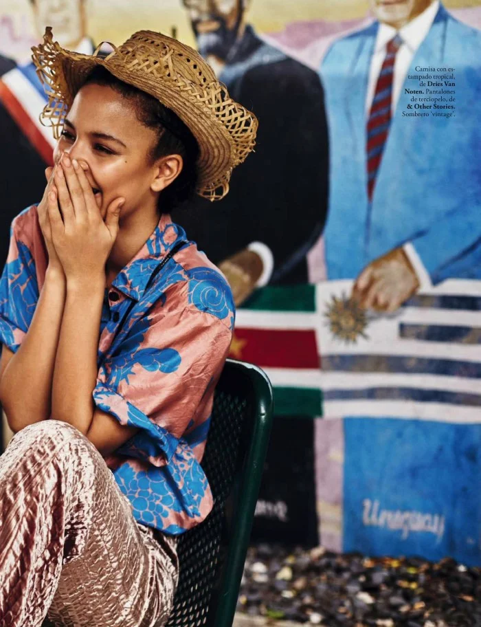 Kyra Green Feels Heat In 'Miami vice' Lensed By Ben Morris For Elle ...