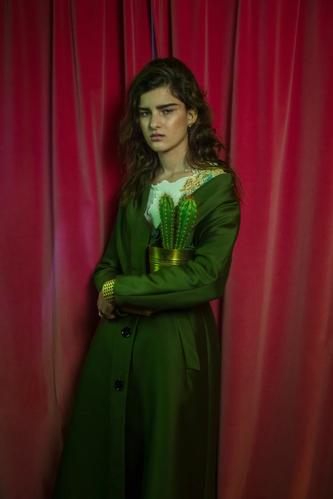 Astrid Holler Is Night Moody In Michelle Du Xuan Images For L'Officiel ...