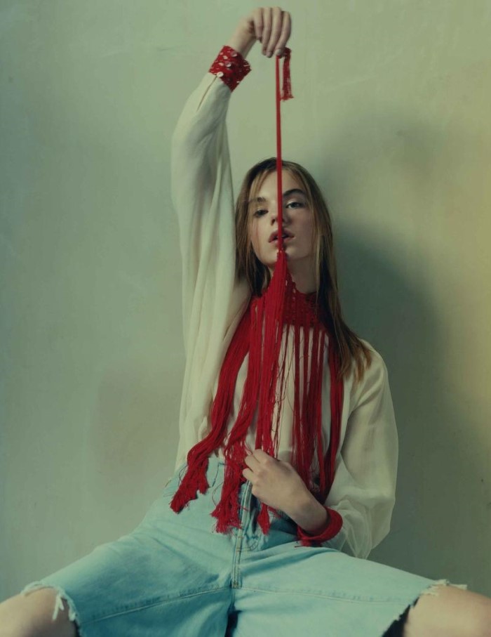 Harley Weir Flashes 4 In 'Earth Angel' For Vogue UK May 2016 — Anne of ...