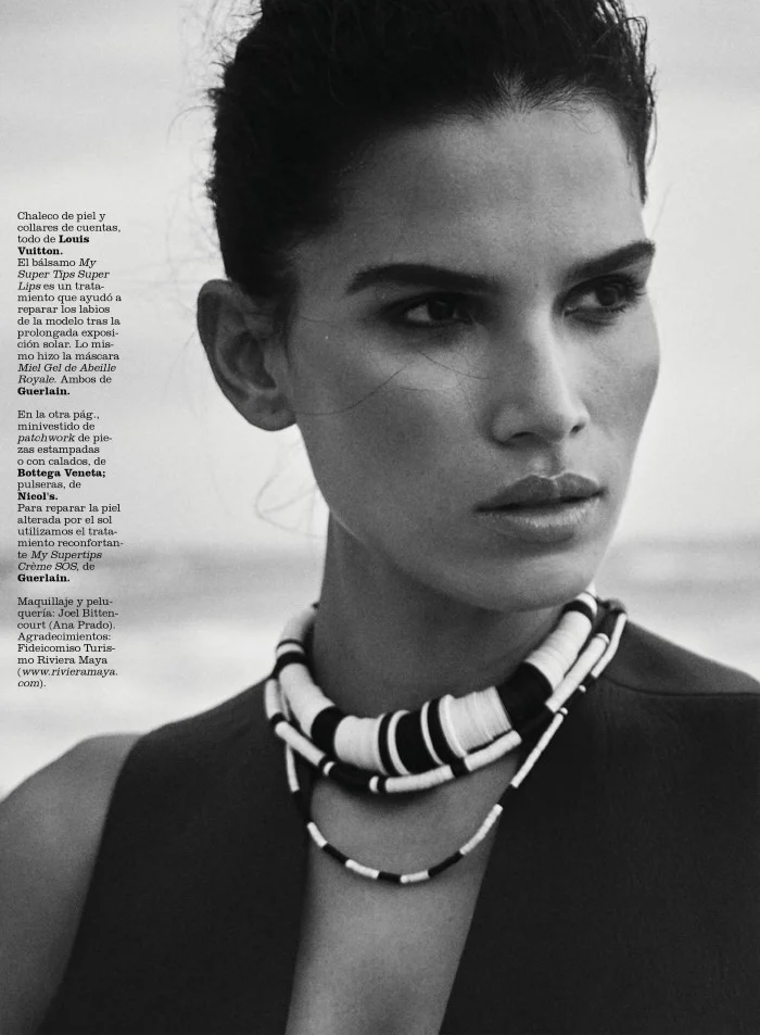 Beach Goddess Raica Oliveira Wears Sensual Elegance For Marie Claire ...