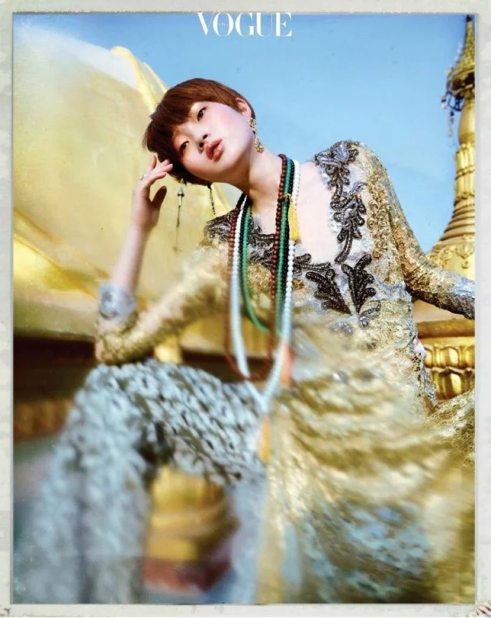 Hyunji Shin Sparkles In Bo Sung Kim Images For Vogue Korea June 2016 ...