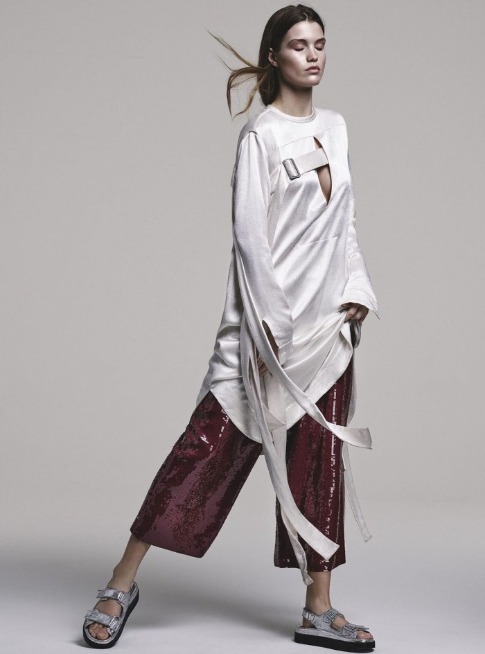 Luna Bijl Shines in Steven Pan Images for Vogue Australia July 2016 ...