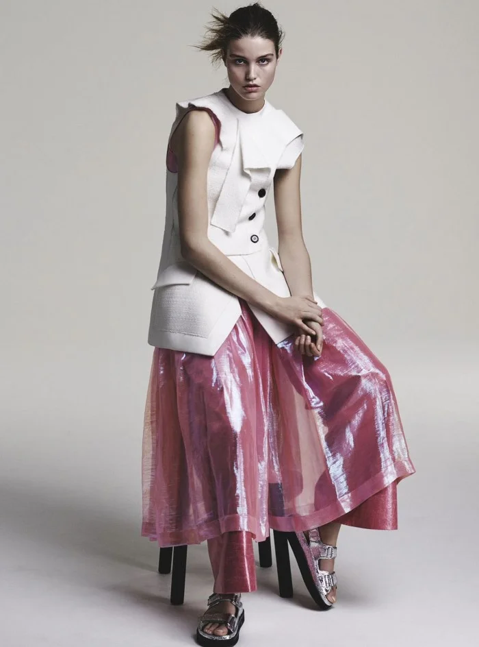 Luna Bijl Shines in Steven Pan Images for Vogue Australia July 2016 ...