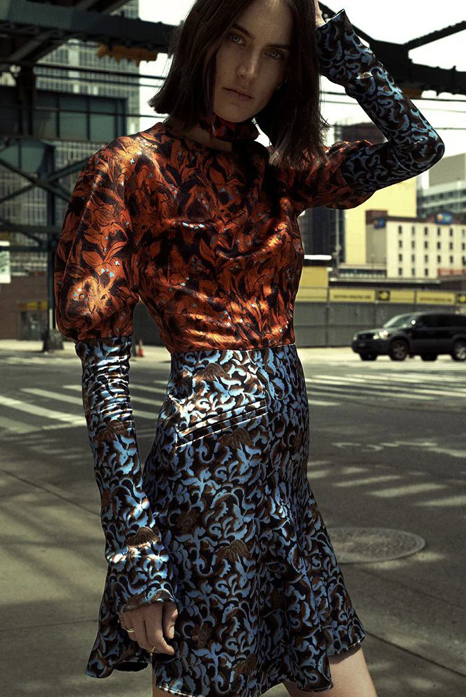 Jane Moseley Fronts 'Background Check' Lensed By Cedric Buchet For Town ...