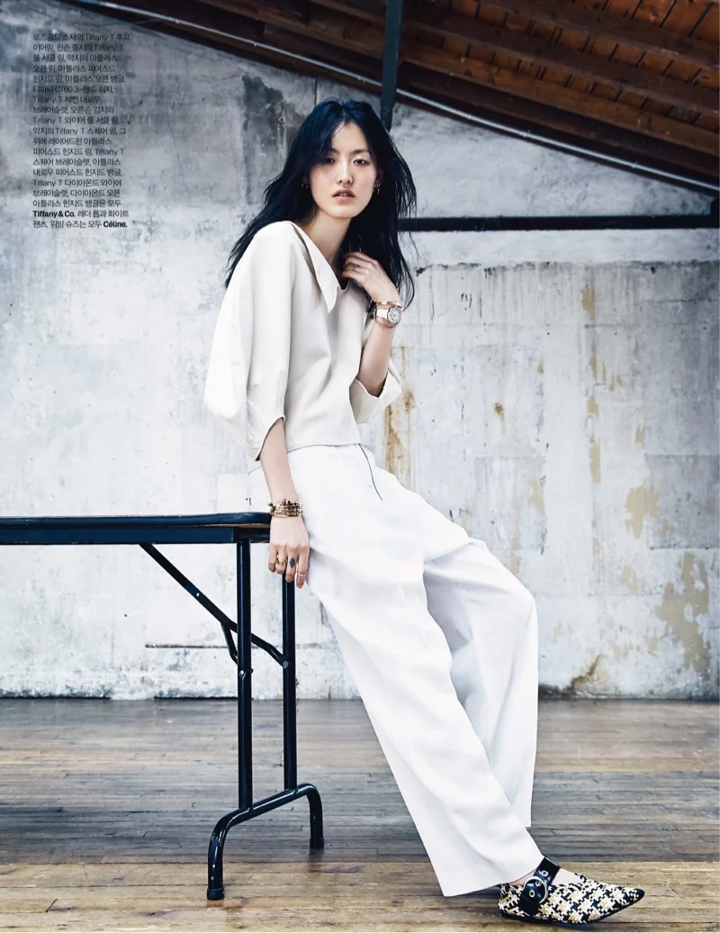 5 Korean Beauties By Kim Hee June For Elle Korea June 2016 — Anne of ...