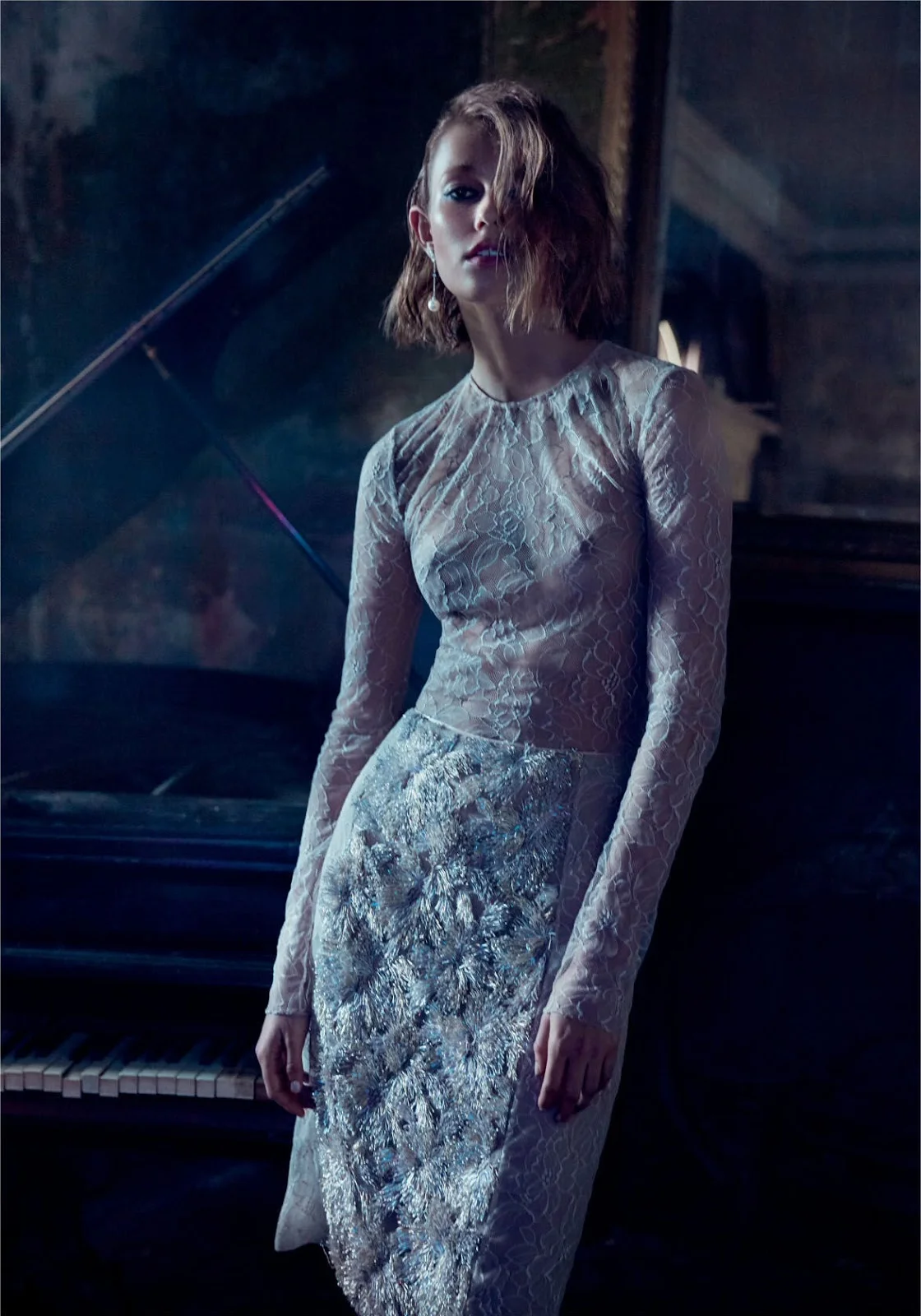 Mali Koopman Reflects In 'Time Honoured' By Steven Chee for Harper's ...