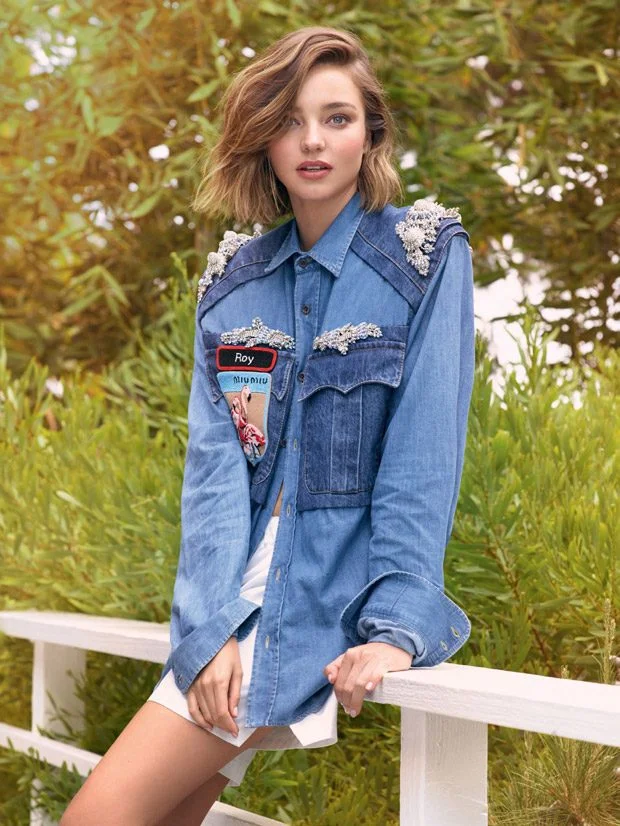 Miranda Kerr Is Lensed By Nino Munoz For Elle Brazil July 2016 — Anne ...