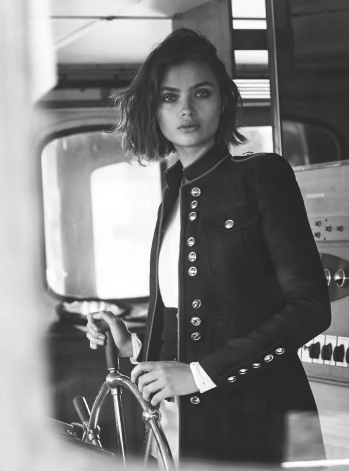 Moa Aberg Hits High Waters In Nicole Bentley Images For Marie Claire ...