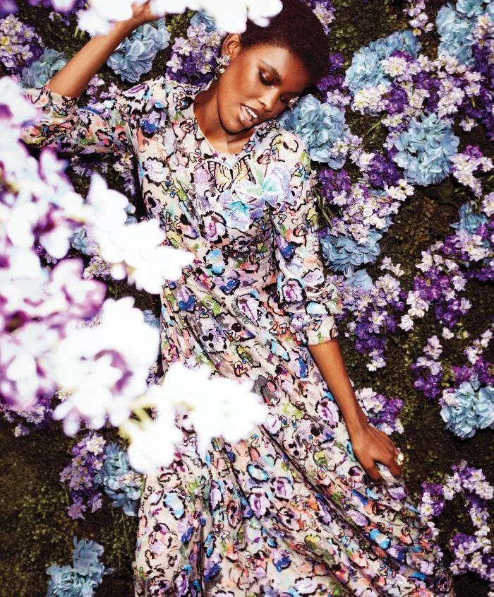 Alexi Lubomirski Flashes Amilna Estevao 'In Bloom' For Harper's Bazaar ...