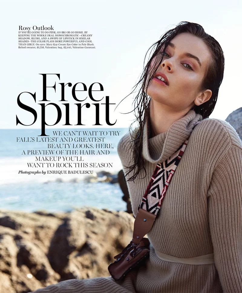 Jac Jagaciak Is Fall Beauty By Enrique Badulescu For Marie Claire US ...