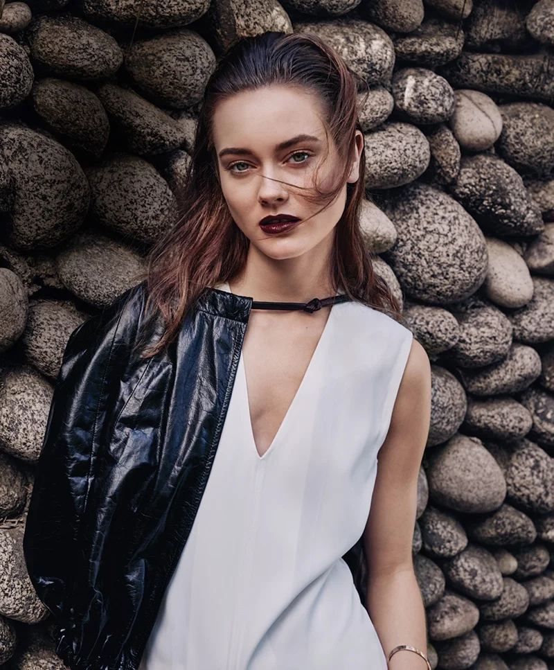 Jac Jagaciak Is Fall Beauty By Enrique Badulescu For Marie Claire US ...