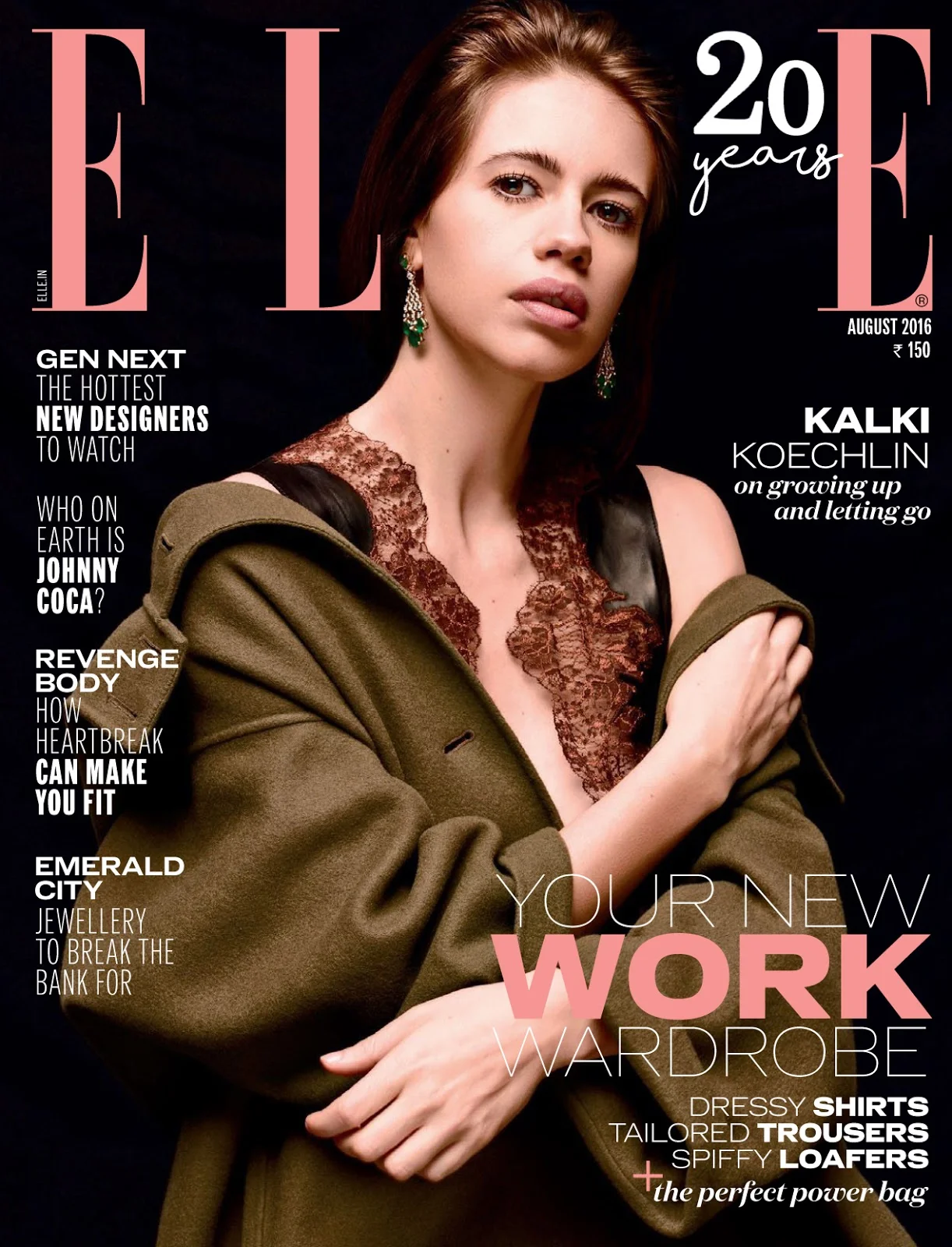Kalki Koechlin Loves Manly In Bikramjit Bose Images For Elle India ...