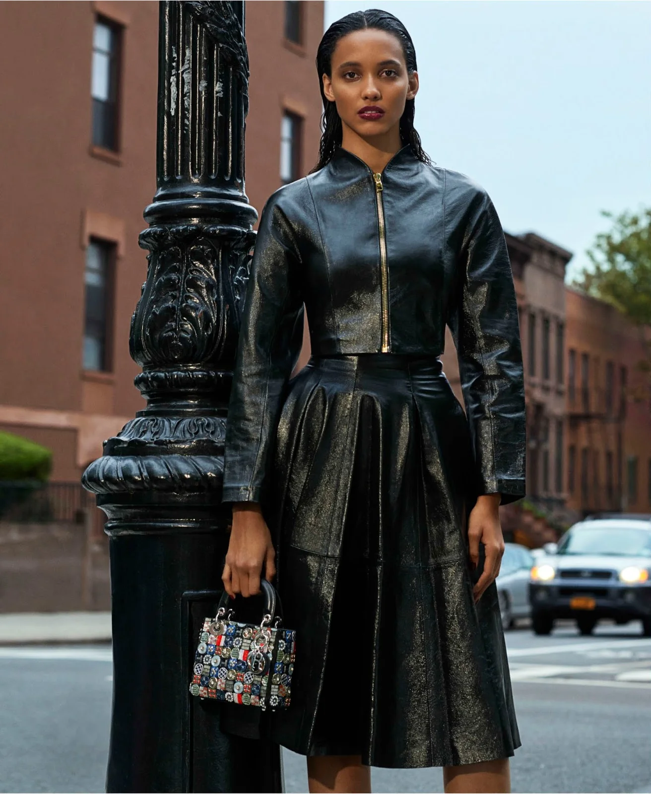 Cora Emmanuel Stars In 'Rise & Shine' By Azim Haidaryan For Elle US ...