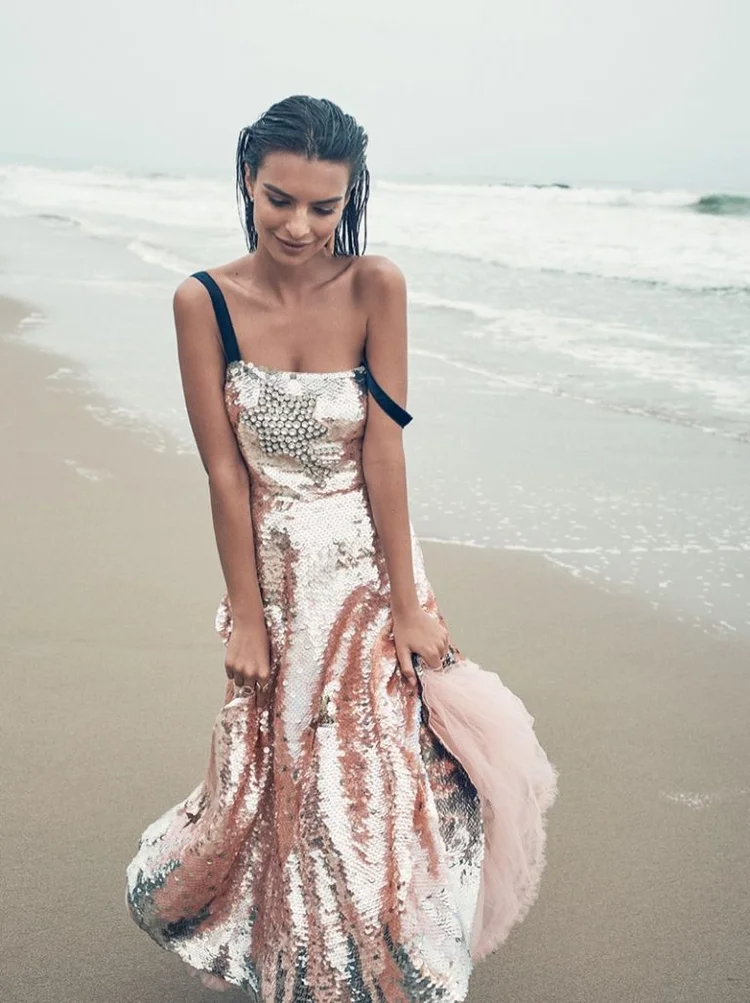Emily Ratajkowski Glitters in Beau Grealy Images for C Magazine — Anne ...