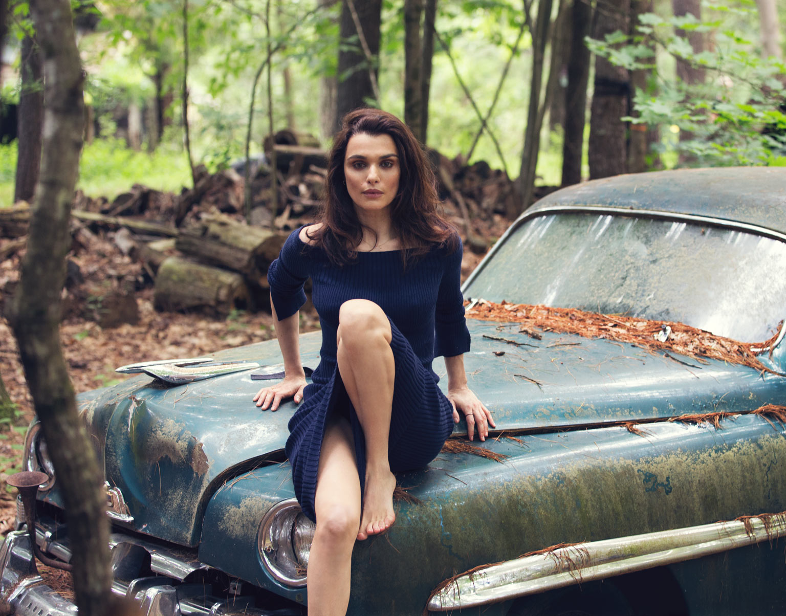 Rachel Weisz Goes 'Out of the Woods' In David Bellemere Images For The ...