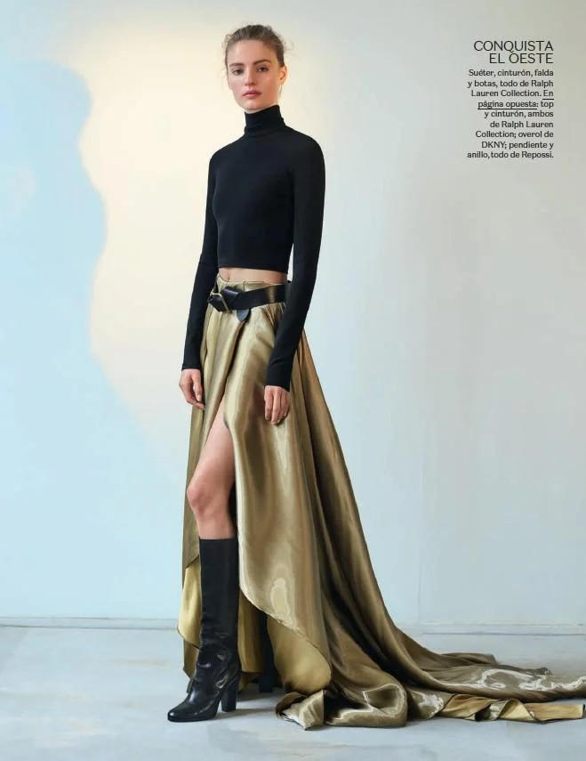 Tilda Lindstam Gets 'The Look' By Hunter & Gatti For Vogue Mexico ...
