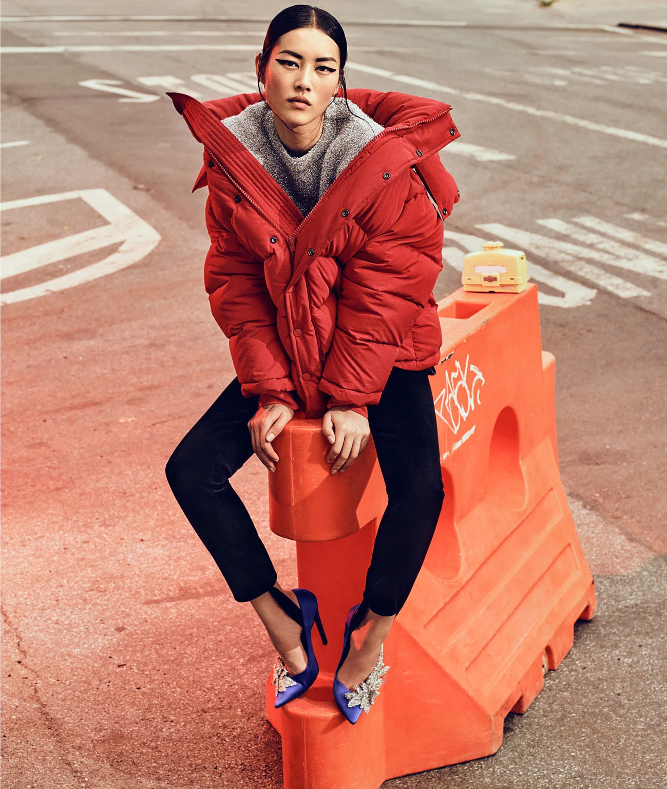 Jason Kibbler Flashes Liu Wen In 'Trail Blazer' For The Edit September ...