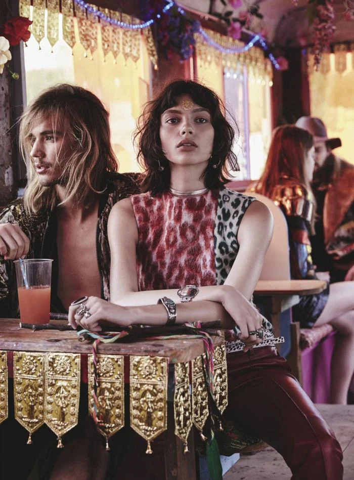 Nicole Bentley Captures Modern Hippies For Vogue Australia October 2016 ...