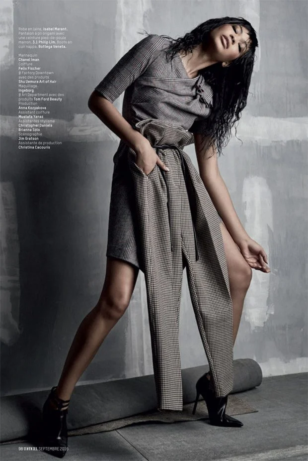 Chanel Iman Seduces In 'Chanel Belle' By Marie Schuller For L'Officiel ...