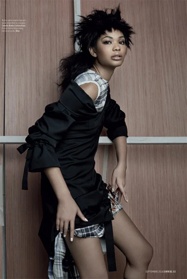 Chanel Iman Seduces In 'Chanel Belle' By Marie Schuller For L'Officiel ...