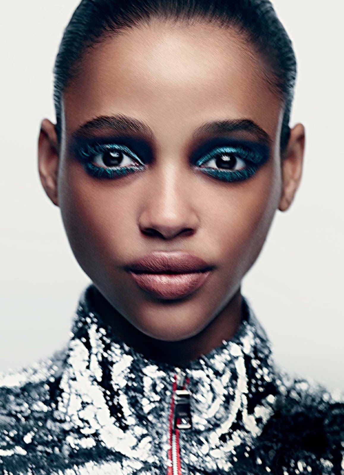 Aya Jones Basks in 'Best Beauty' By Solve Sundsbo For Allure US October ...