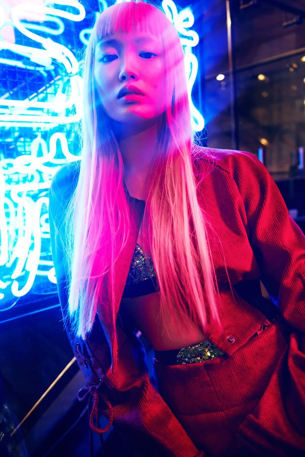 Fernanda Ly Fronts 'Neon Nights' By David Mandelberg For Grazia ...