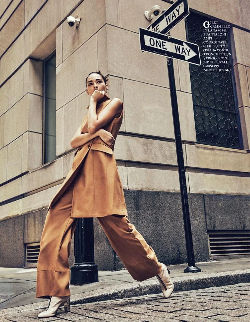 Bruna Tenorio Fronts Tailored Coats Lensed By Dean Isidro For Grazia ...