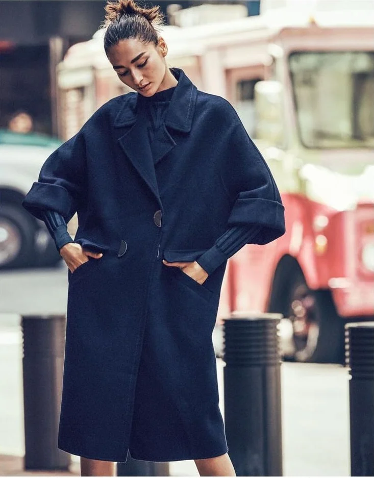 Bruna Tenorio Fronts Tailored Coats Lensed By Dean Isidro For Grazia ...