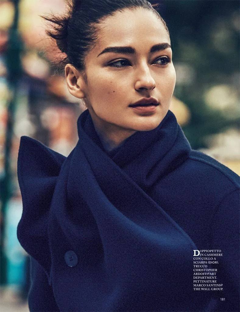 Bruna Tenorio Fronts Tailored Coats Lensed By Dean Isidro For Grazia ...
