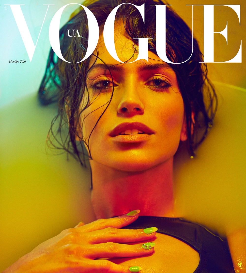 Amanda Wellsh Sizzles In An Le Images For Vogue Ukraine November 2016