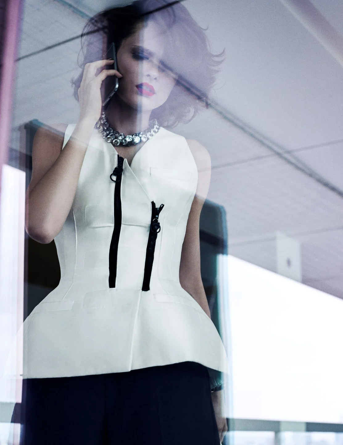 Elena Melnik Flies High In 'Business Class' Lensed By David Burton For ...